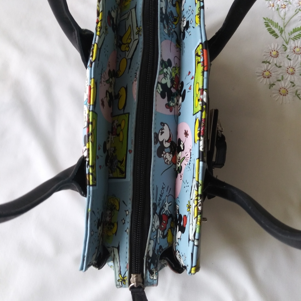 Vintage Disney Comic Strip Satchel Bag - Gem